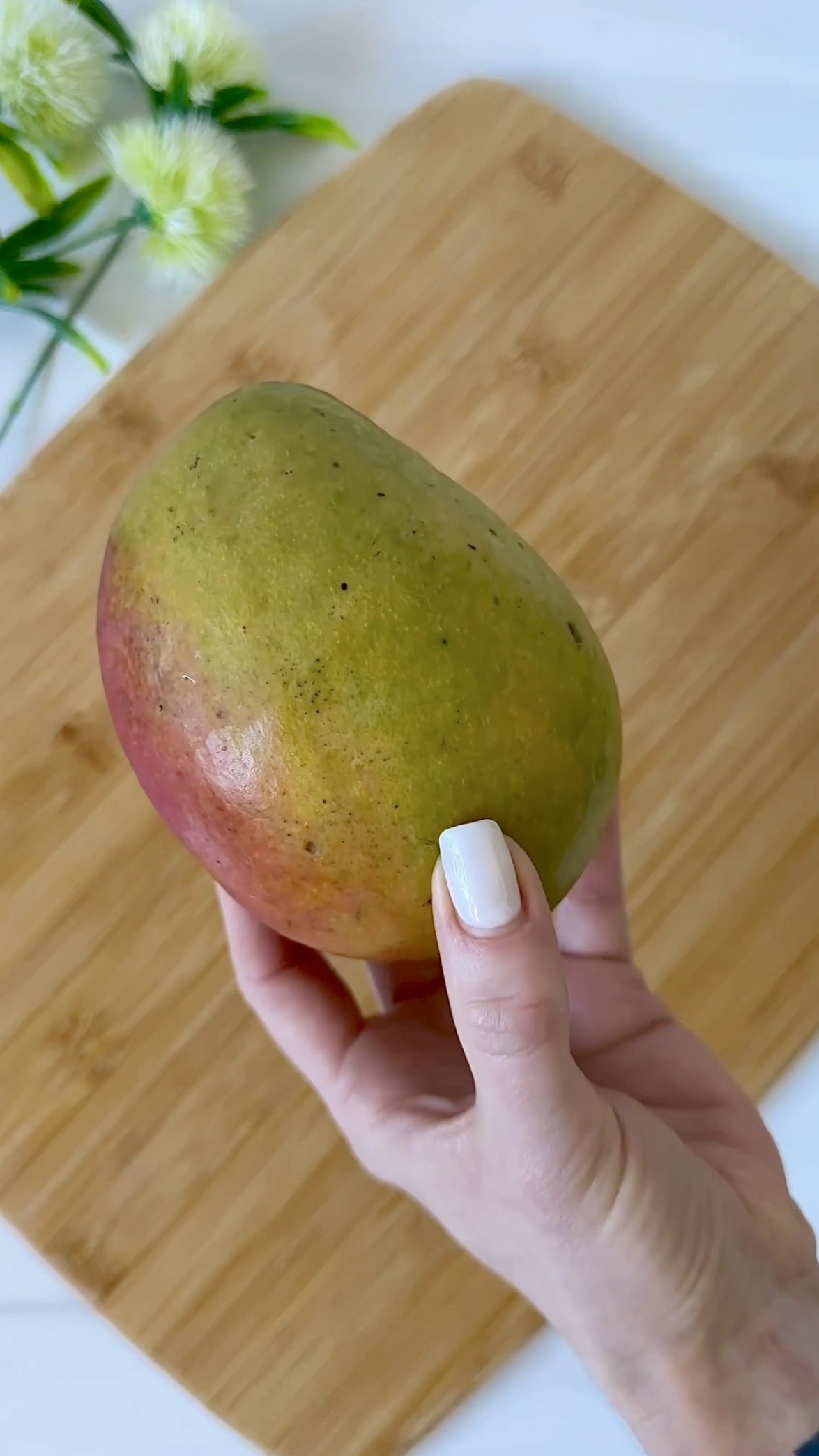 How to Make a Mango Rose - Claire Bear Bites