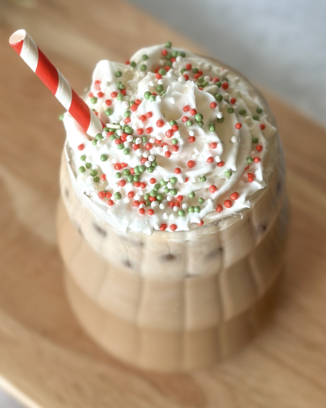 Copycat Starbucks Iced Peppermint Mocha Latte - Claire Bear Bites