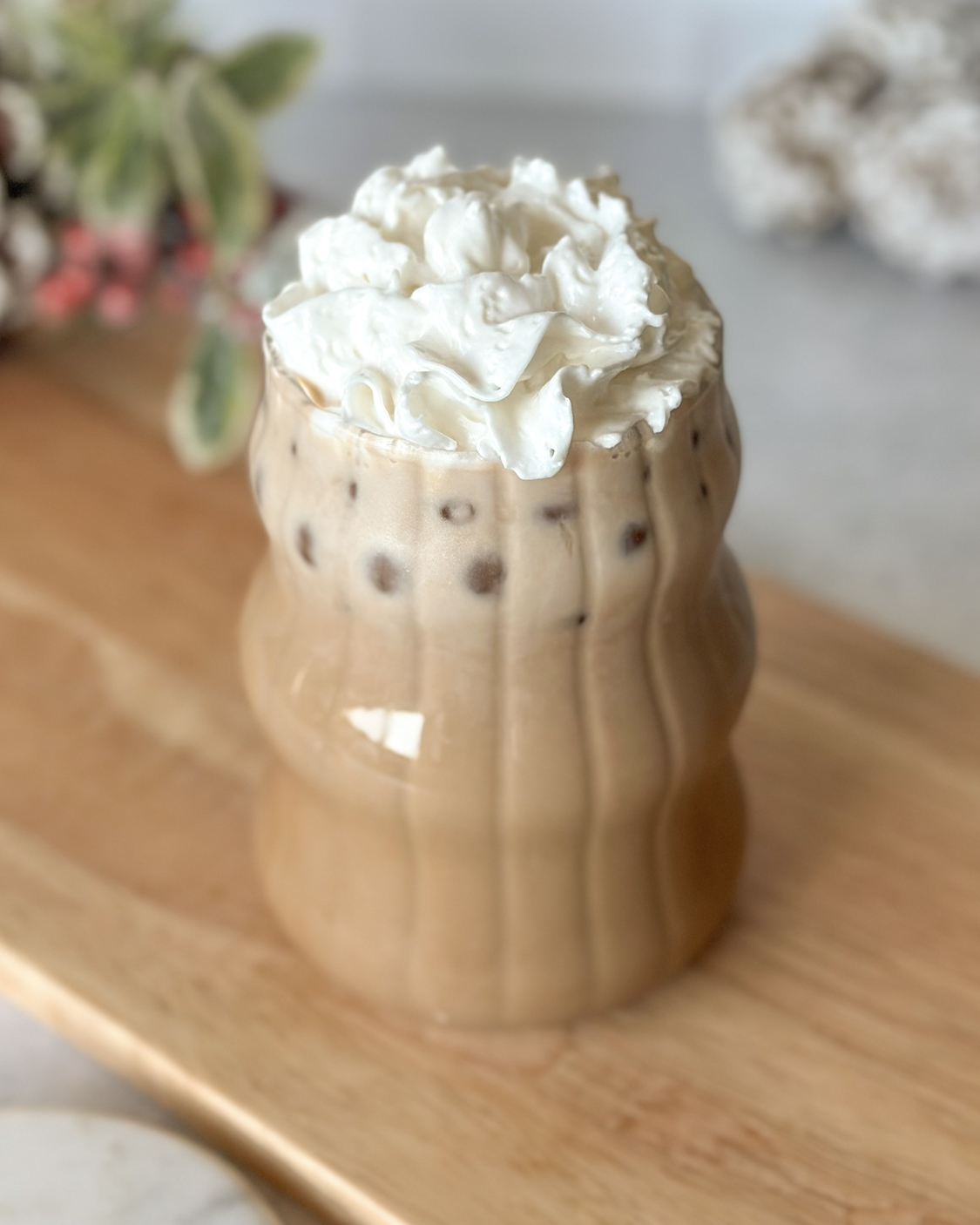 Copycat Starbucks Iced Peppermint Mocha Latte - Claire Bear Bites