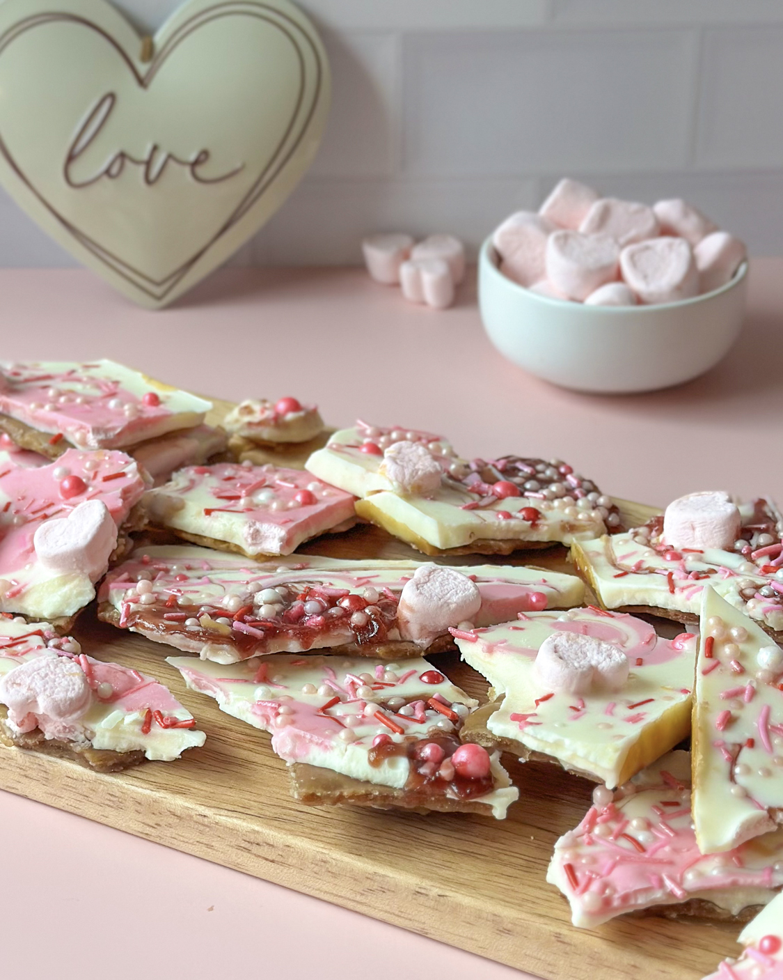 Valentine's Cracker Candy - Claire Bear Bites